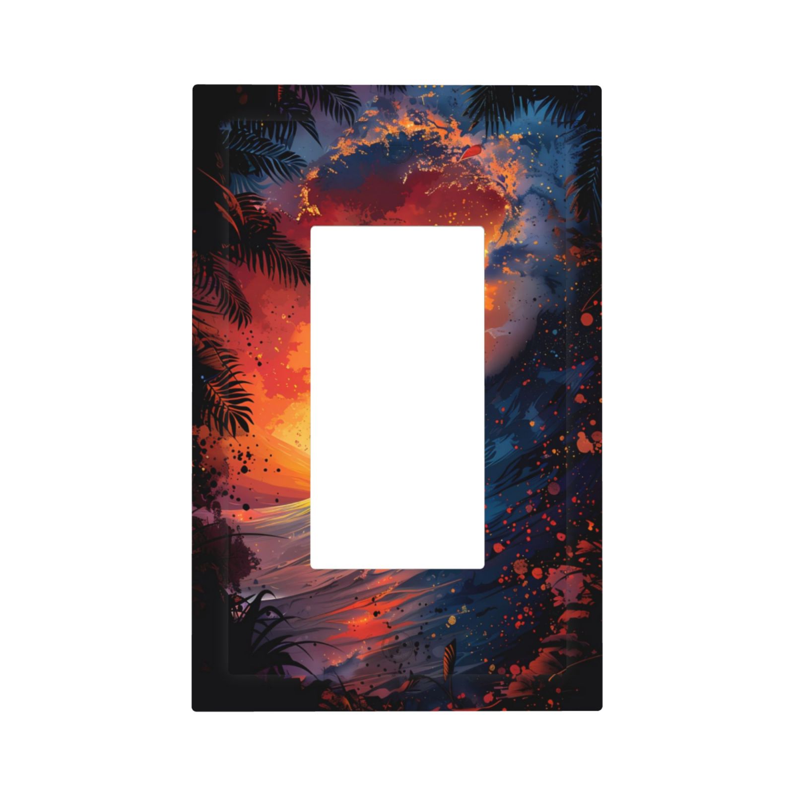 Matuu Sunset Surfing Silhouette for Modern Decorative Wall Plate Switch ...