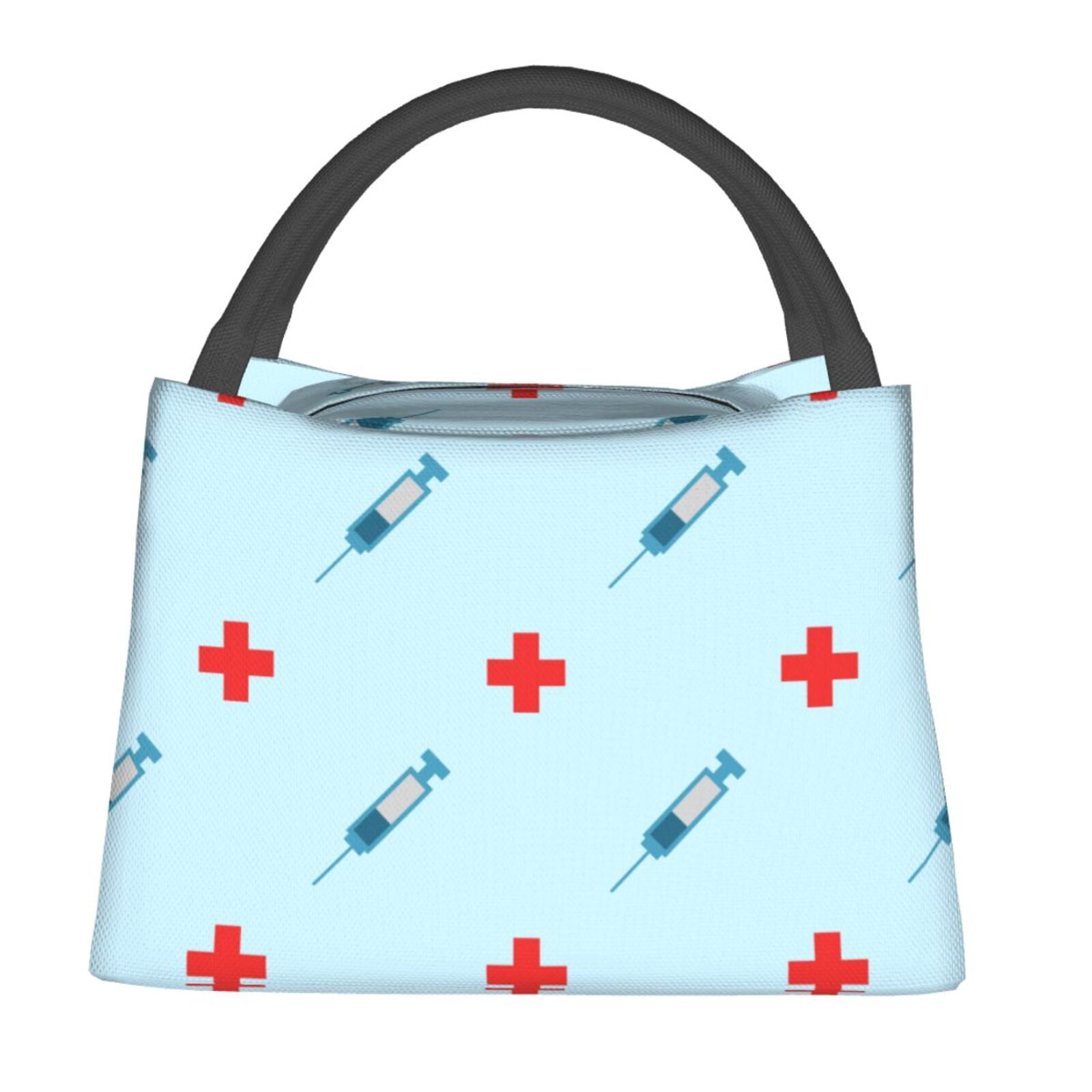 Matuu Syringe And Red Cross for Lunch Bag Thermal Insulated Bag ...