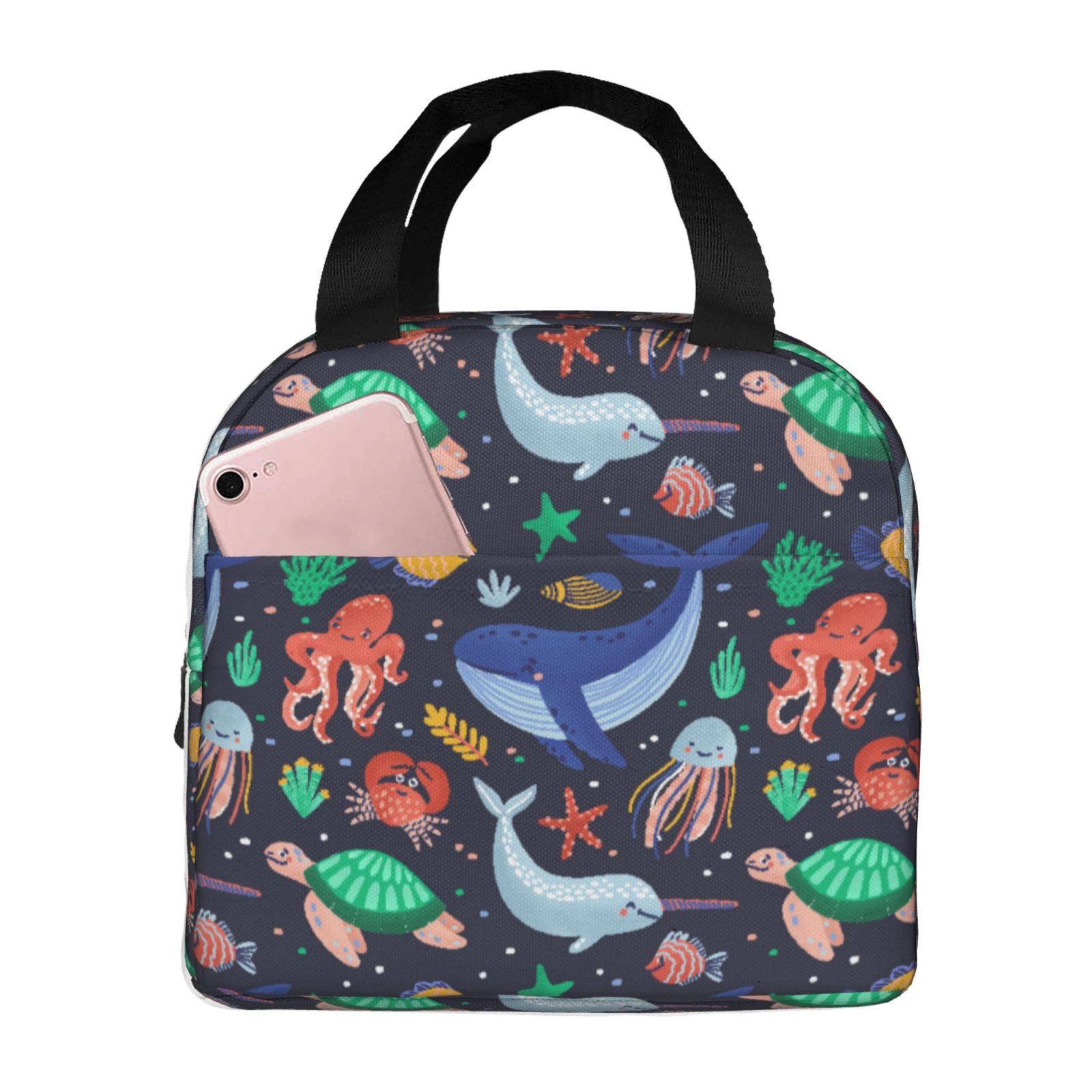 Matuu The Underwater World for Insulated Lunch Bag for Women and Men ...