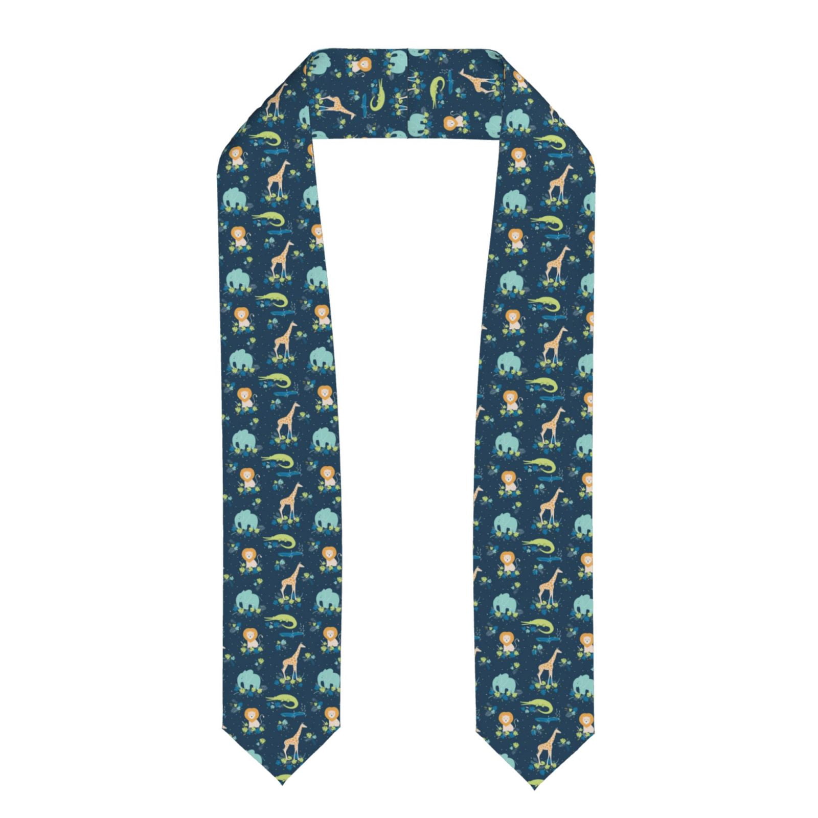Matuu Tropical Animals for Unisex Adult Graduation Stole 72” Long Shawl ...