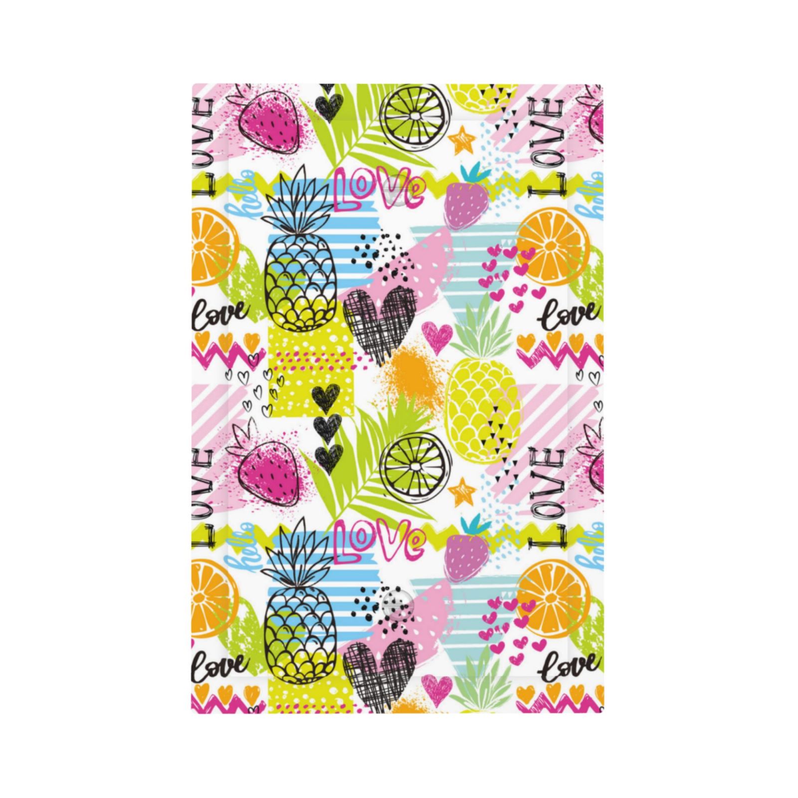 Matuu Tropical Pineapples for Modern Decorative Wall Plate Switch Plate ...