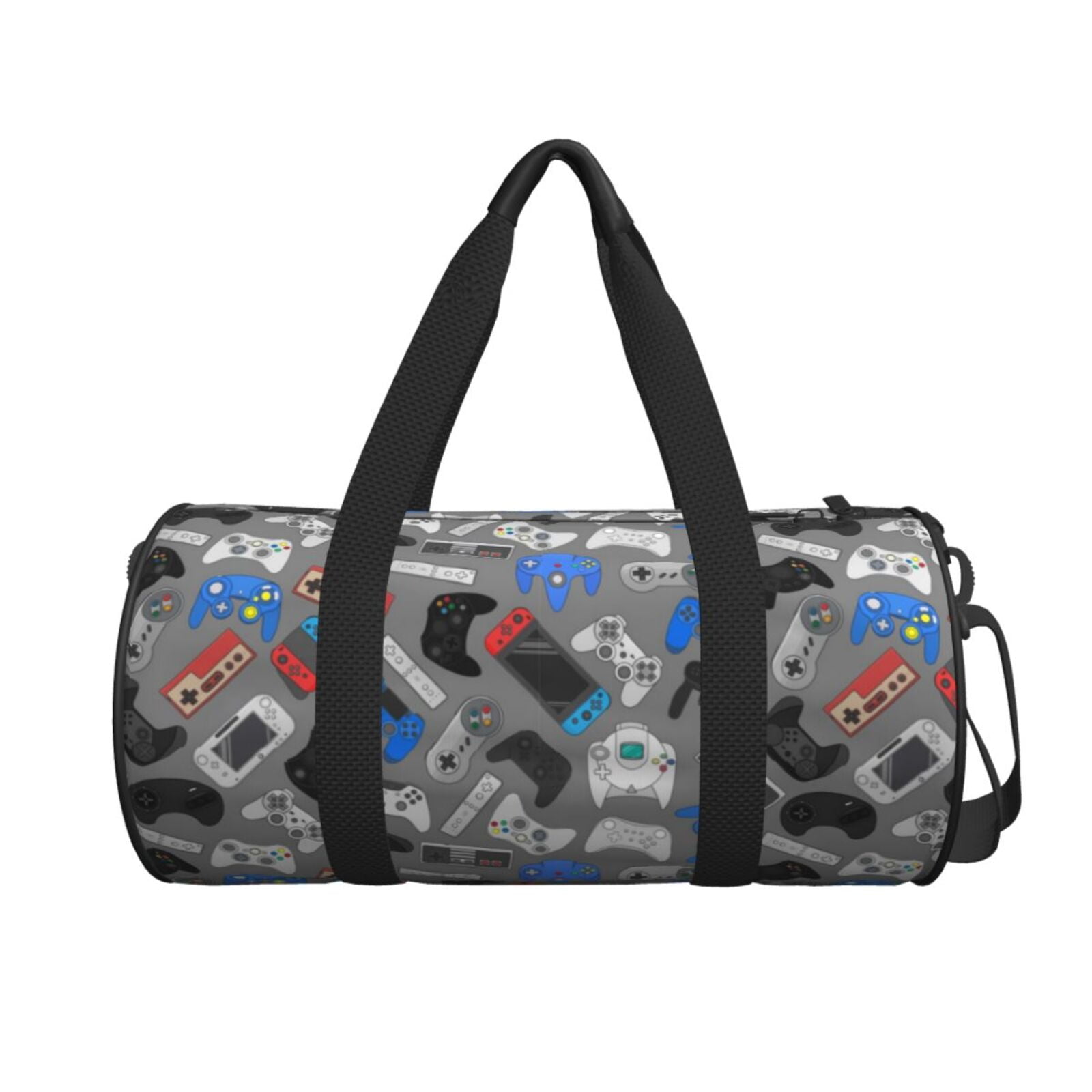 Matuu Video Game Printed Travel Duffle Bag, Waterproof Weekender Bag ...