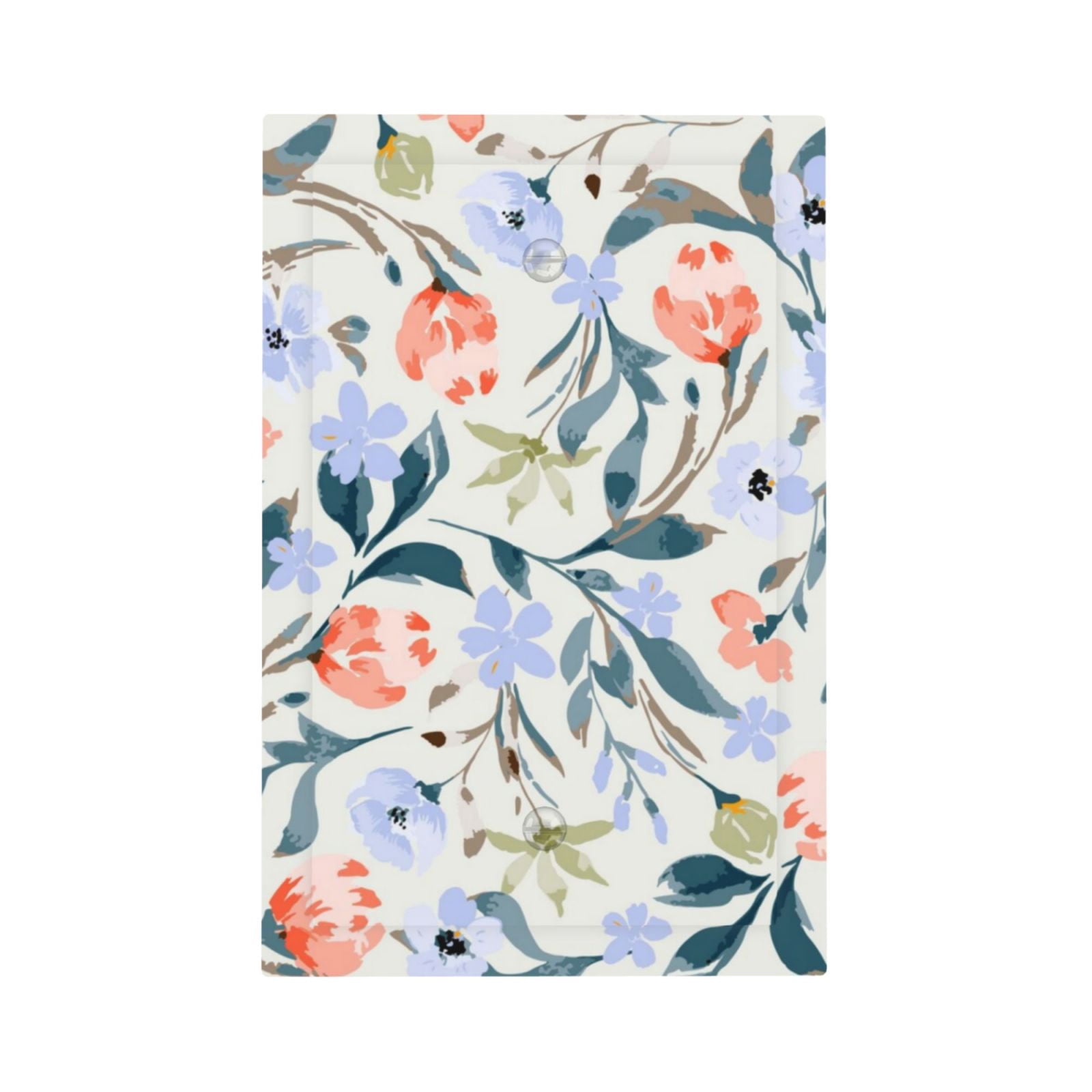 Matuu Watercolor Wildflowers 1 for Modern Decorative Wall Plate Switch ...
