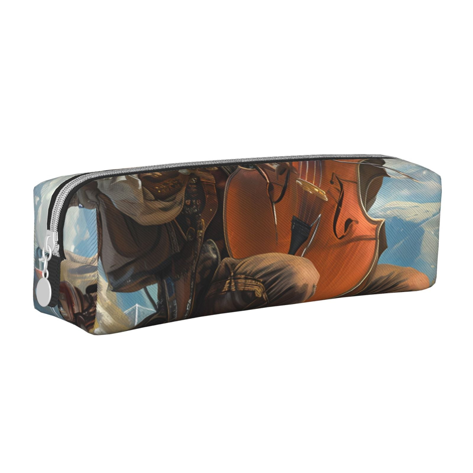 Matuu Western Guitar Cowboy for Leather Pencil Case Pen and Marker ...