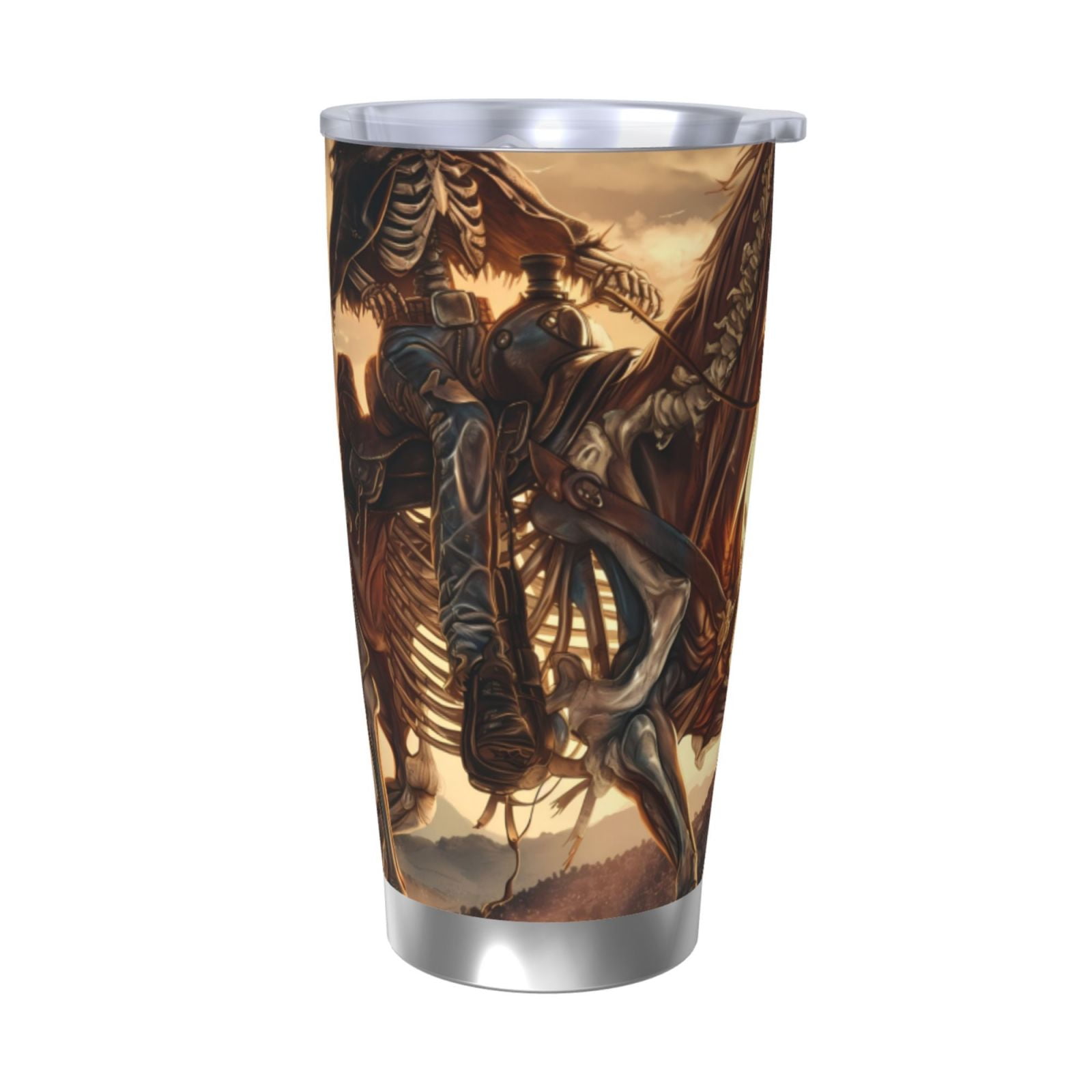 Matuu Western Skeleton Cowboy Horse for 20oz Durable Thermal Cups Keep ...