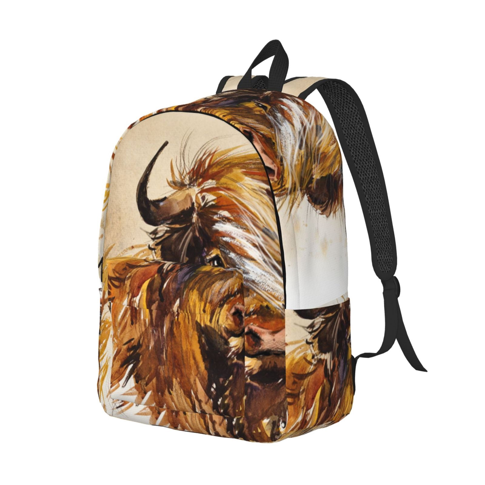 Matuu Yak for Canvas College Backpack for Men and Women Durable Travel ...