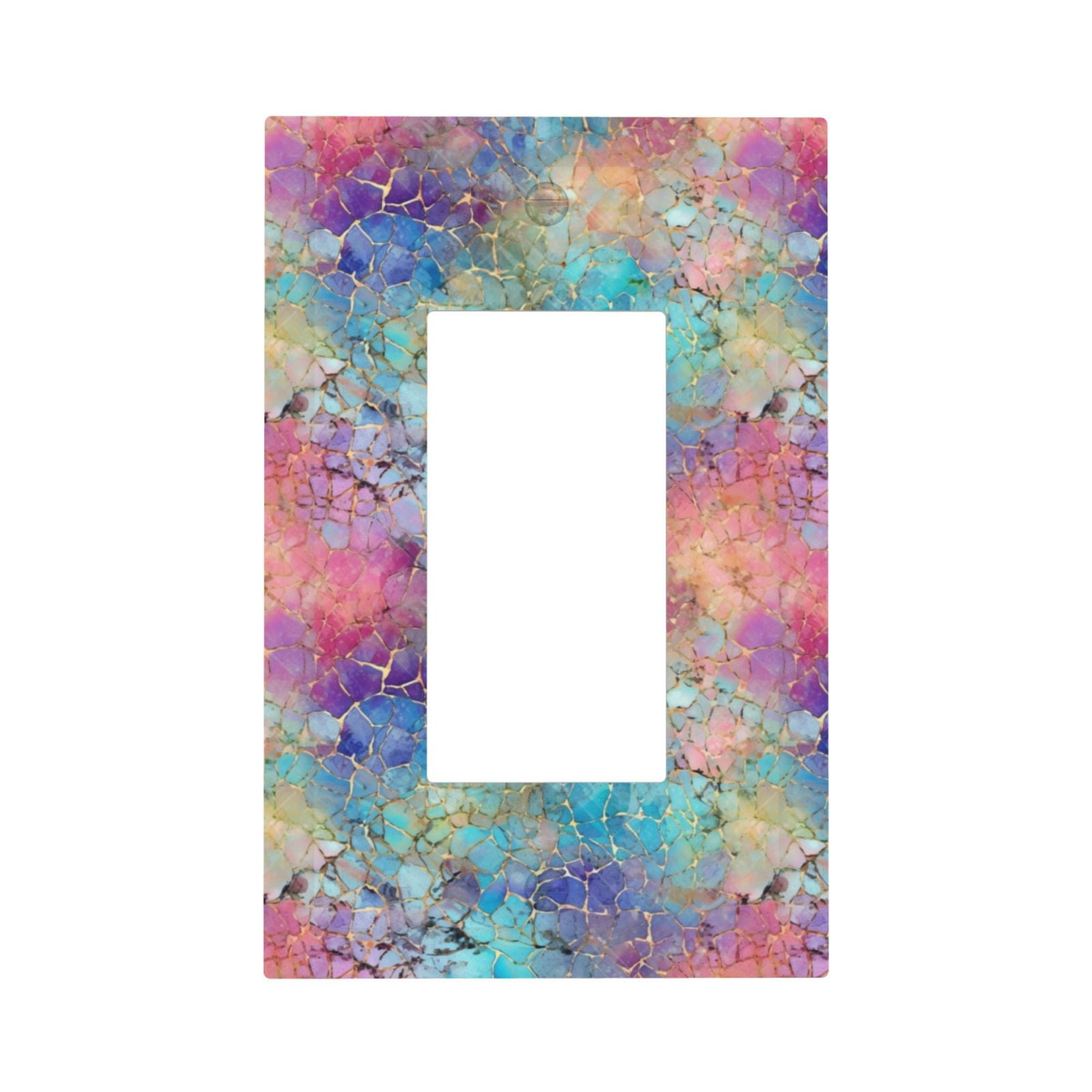 Matuu blue pink colorful cracked texture for Modern Decorative Wall ...