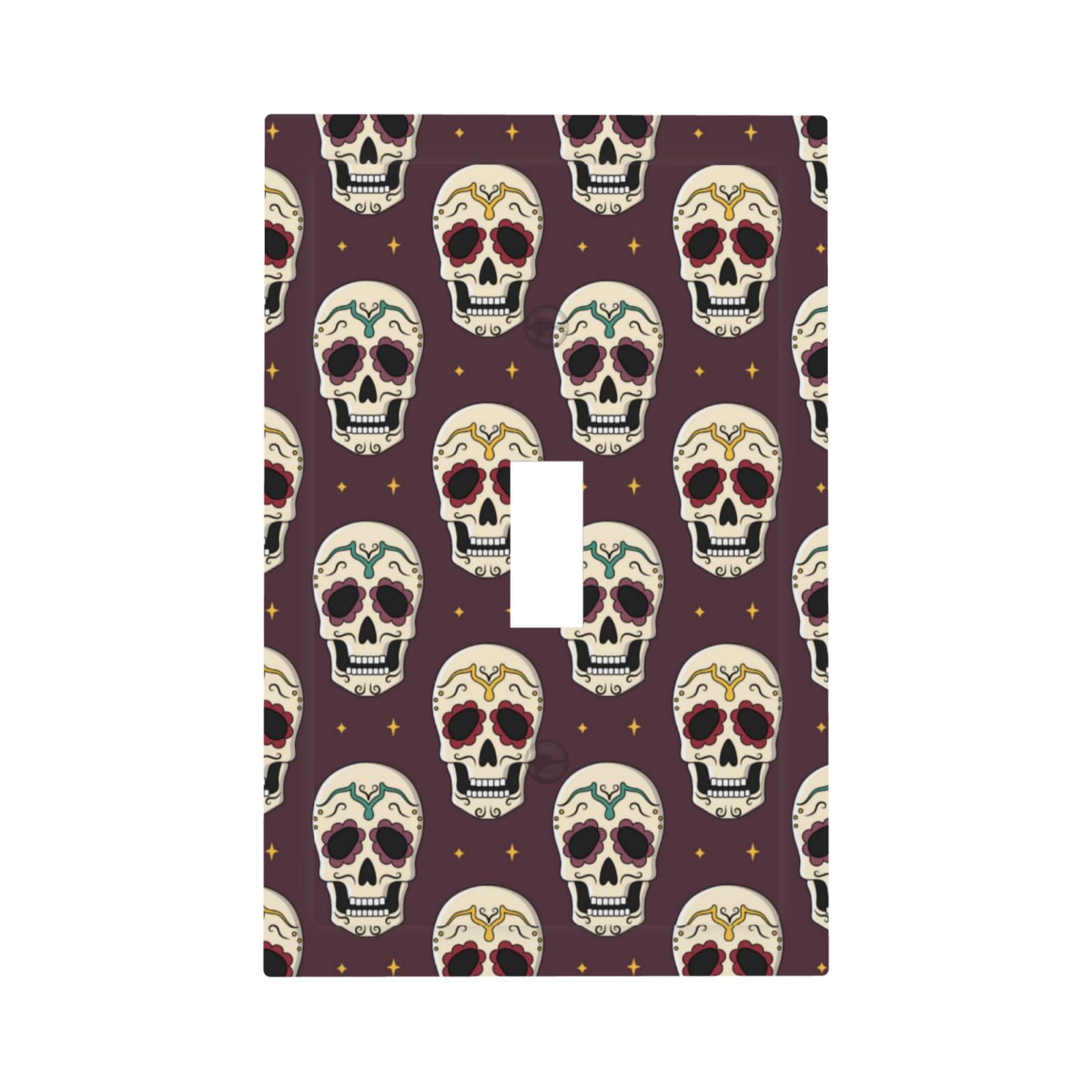 Matuu funny Skull star for Modern Decorative Wall Plate Switch Plate ...