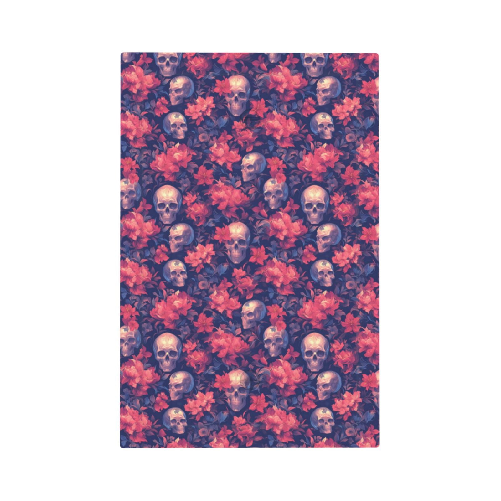 Matuu red Skull flower for Modern Decorative Wall Plate Switch Plate ...