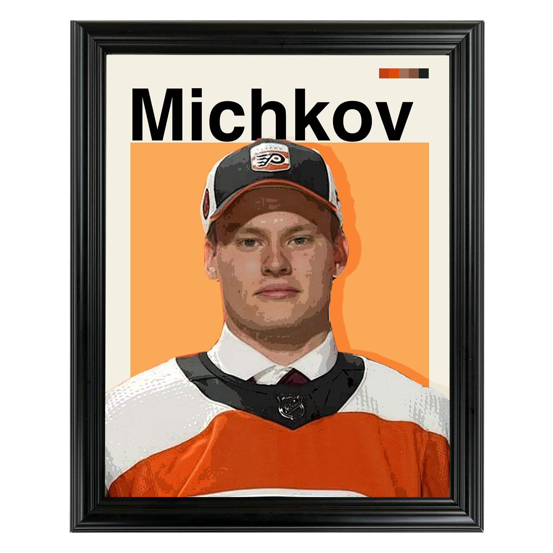 Matvei Michkov Sports Art Framed Photo by Thomas Maxwell - Walmart.com