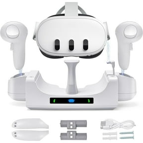 Meta Quest 3 Wireless Controller Charger and Charging Dock - Walmart.com