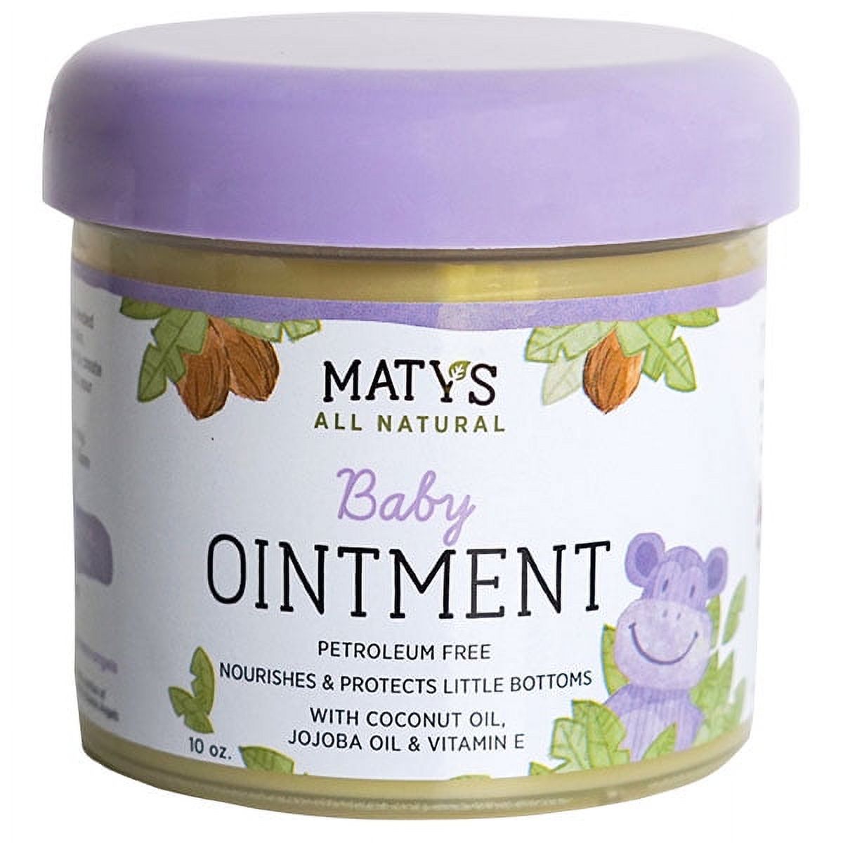 Maty's All Natural, Petroleum-Free Baby Ointment 3.75 Oz - Soothing ...