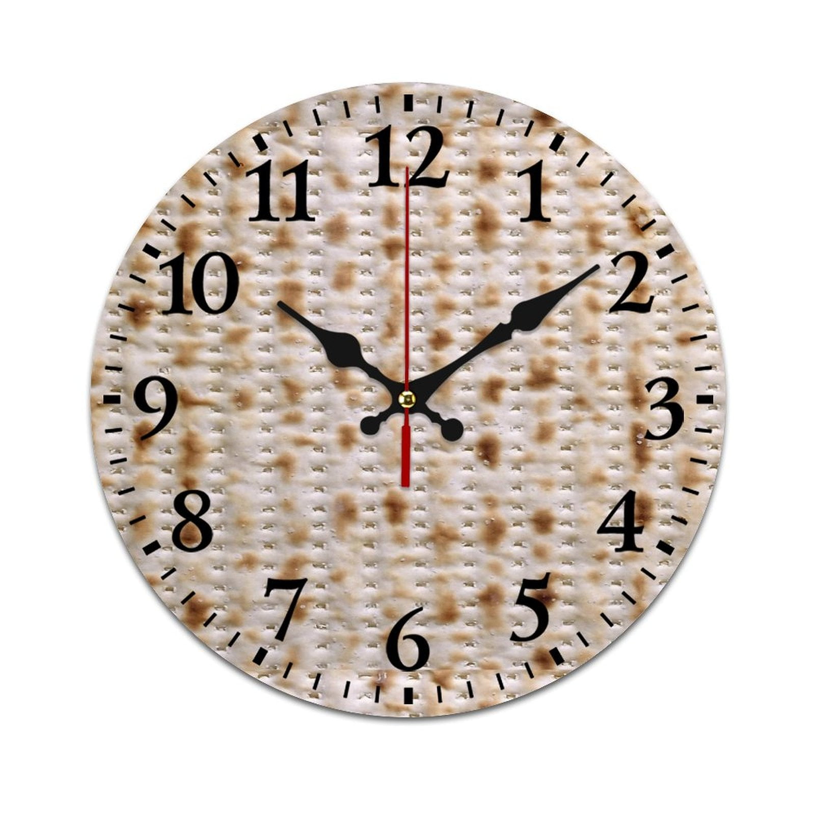 Matzah Wall Clock Modern Design Clocks Wall Hanging Home Office School ...