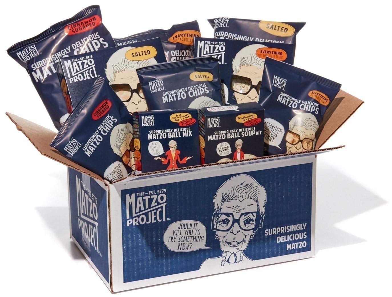 The Matzo Project Whole Megillah, Flats 1 Each, Chips 1 oz & 6 oz 1 ...