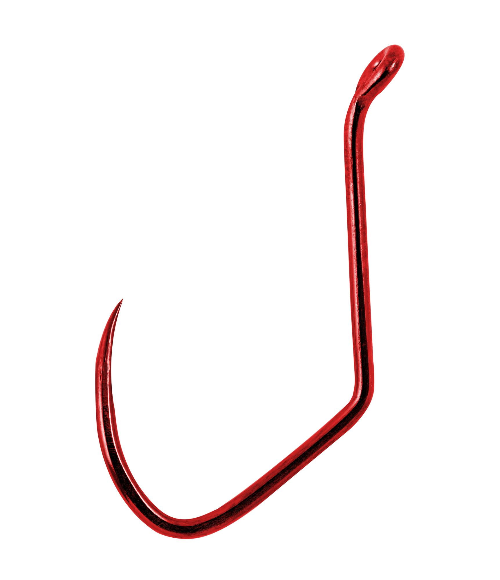 Matzuo 141062-2 Octopus Sickle Hook Red Chrome #2 25pk - Walmart.com