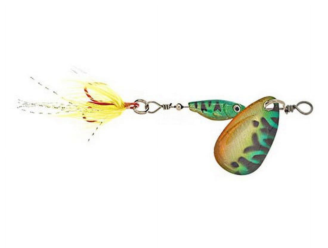 Matzuo 3MS-FRT Fire Tiger 1/8 Ounce Sickle Shockwave Inline Spinnerbait ...