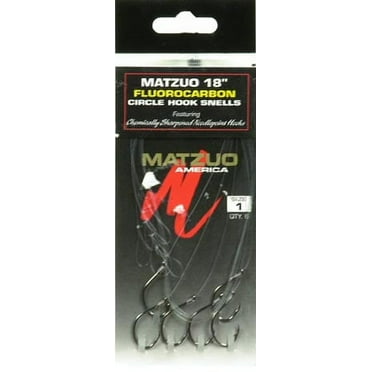 Matzuo Sickle Octopus Hook, Black Chrome, 25-Pack - Walmart.com