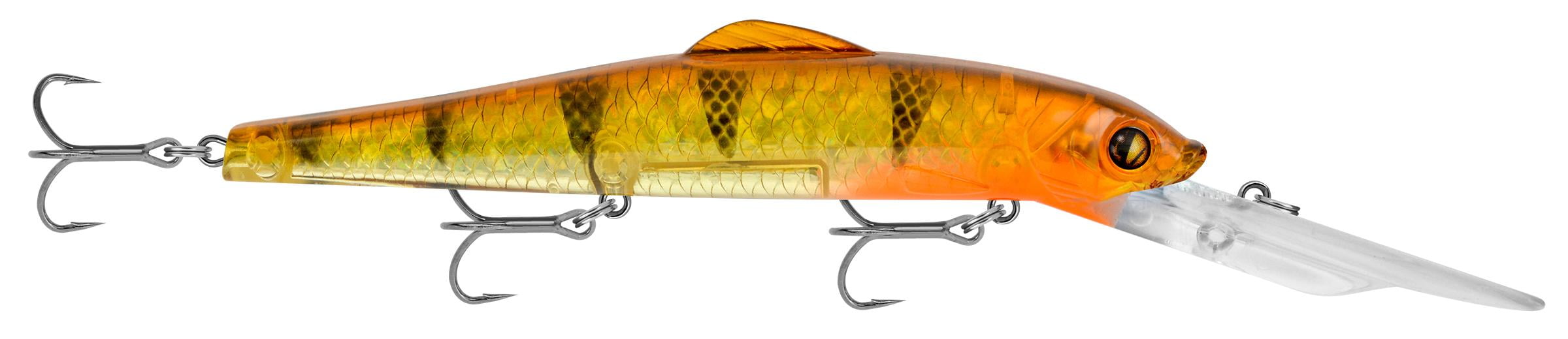 Matzuo MZZS11D-TPR Zanda Shad Diver 4-3/8" Tiger Perch - Walmart.com