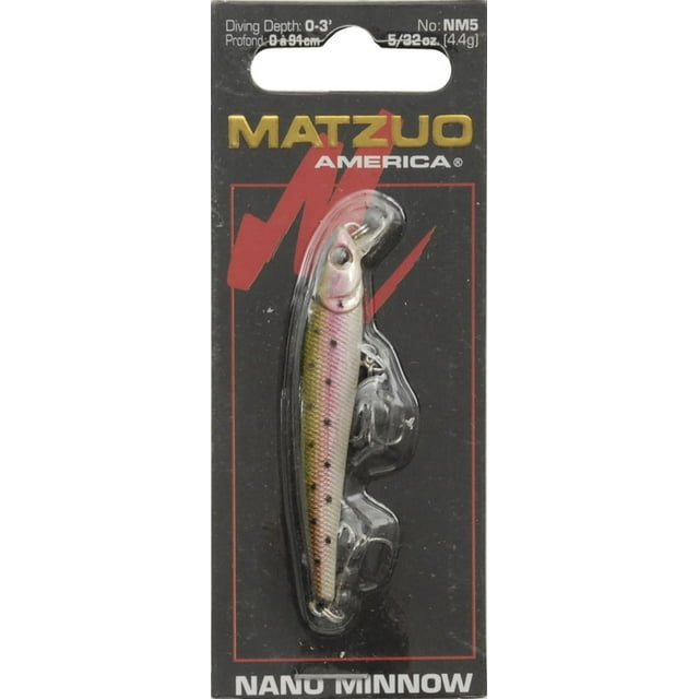 Matzuo Nano Minnow, 2-3/4" - Walmart.com