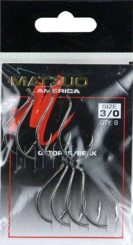 Matzuo Octopus Beak Hook, Black Chrome - Walmart.com
