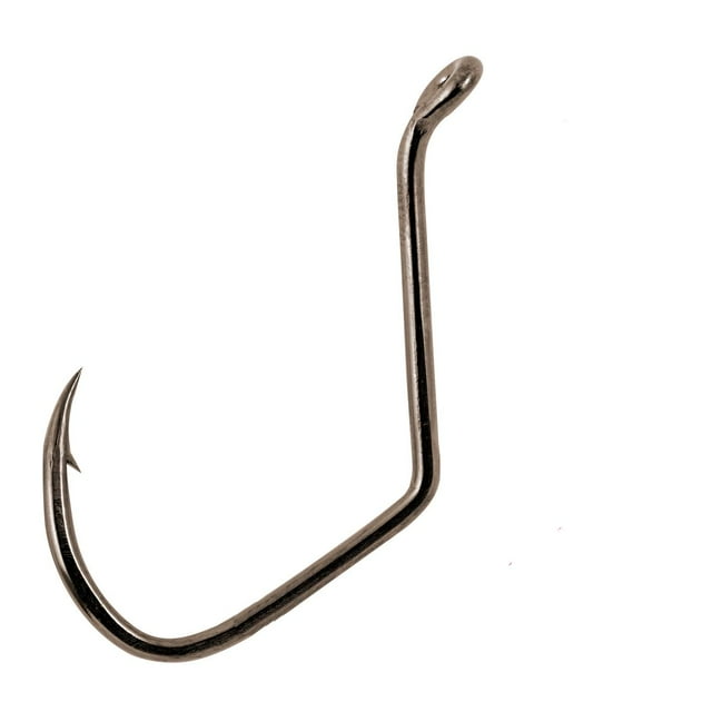 Matzuo Sickle Octopus Hook, Black Chrome, 25-Pack - Walmart.com