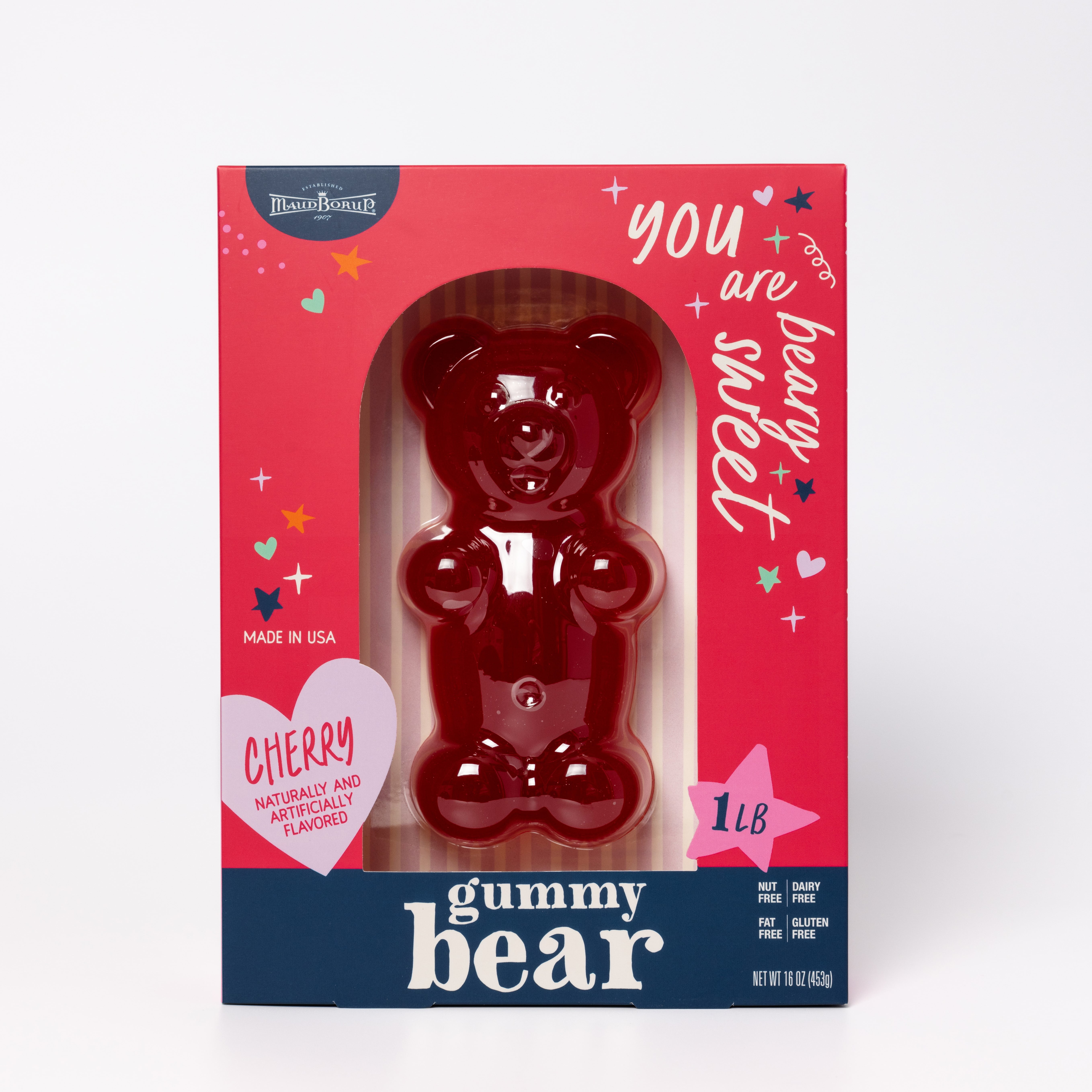 Maud Borup Giant Gummy Bear 1lb, Gift Set - Walmart.com