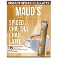 Maud's Instant Spiced Chai Tea Latte, Flavored Instant Tea Sticks, 16ct ...