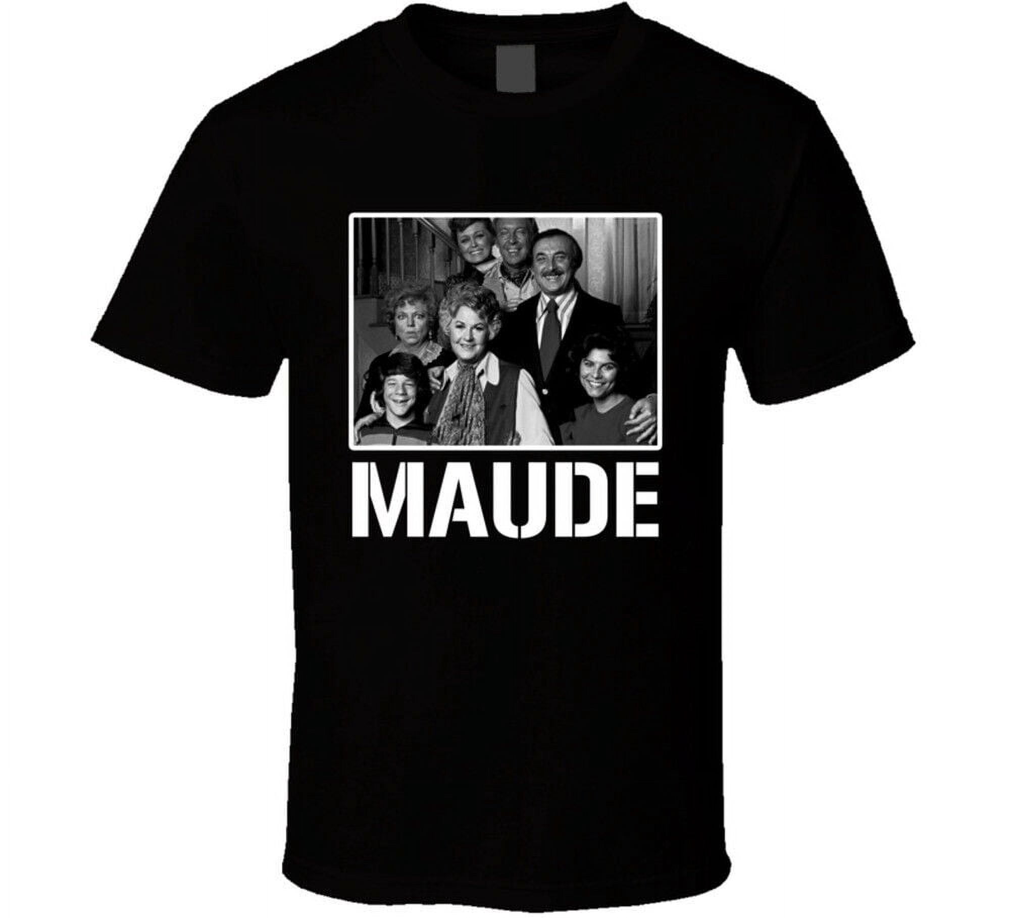 Maude Cast Tv Show Fan Bea Arthur T Shirt - Walmart.com
