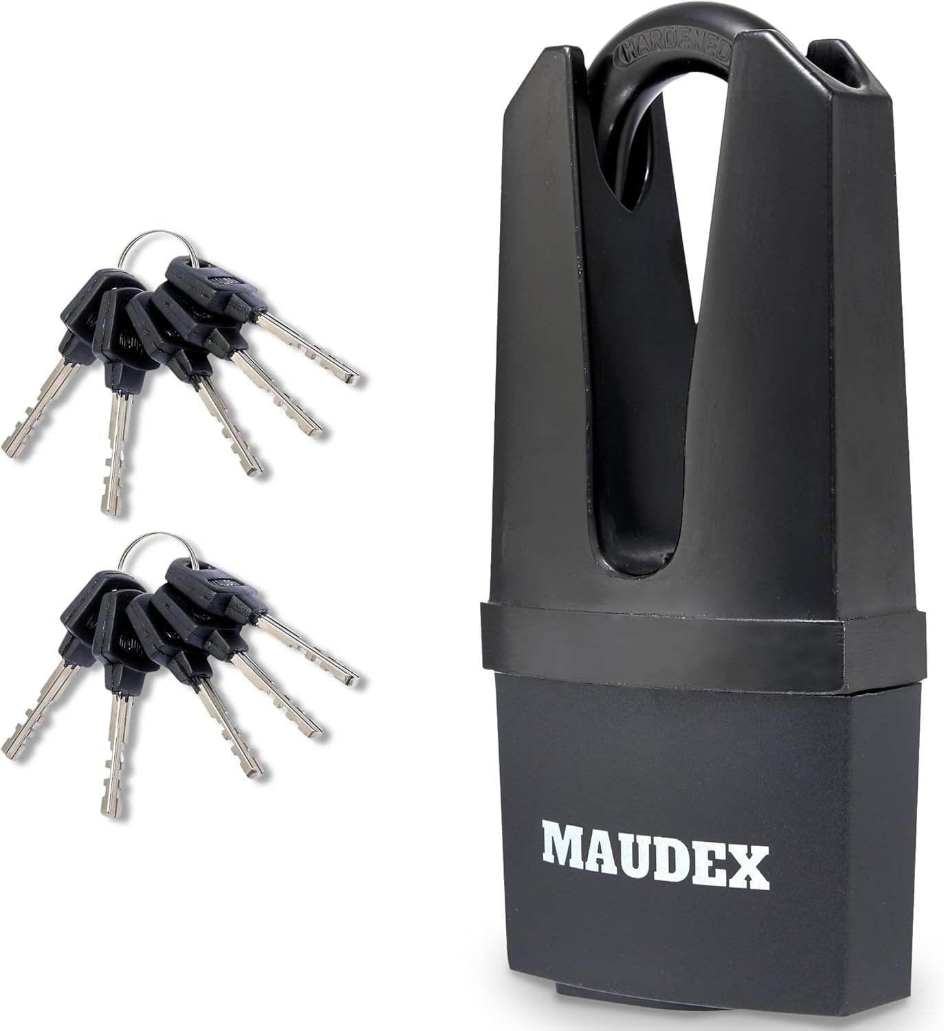 Maudex® MDE/60 High Security Padlock with 10 Keys - Ideal for Storage ...