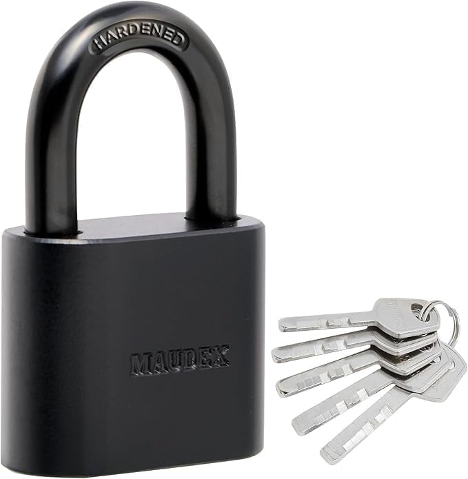 Maudex® PBK40 Weather-Resistant Padlock - Reliable Protection with 5 ...