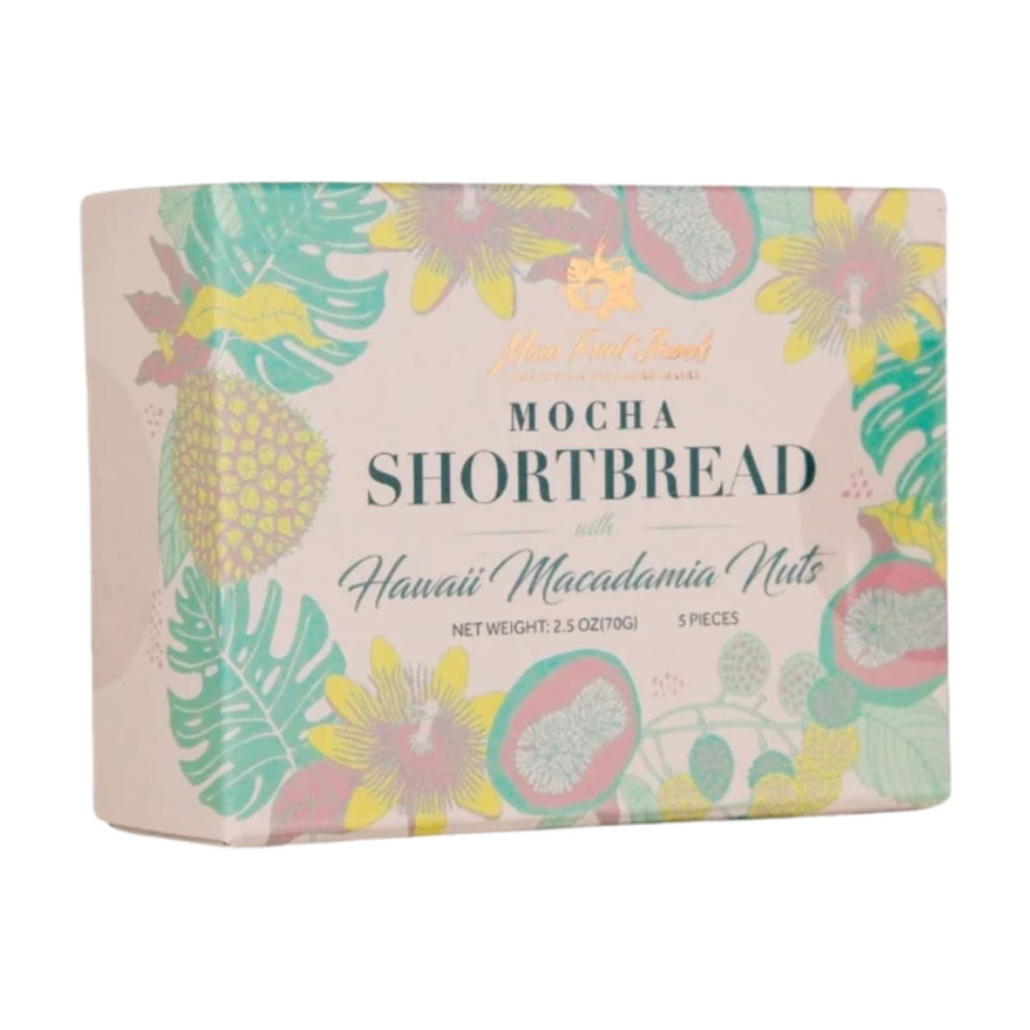 Maui Fruit Jewels - Mocha Shortbread with Hawai'i Macadamia Nuts ...