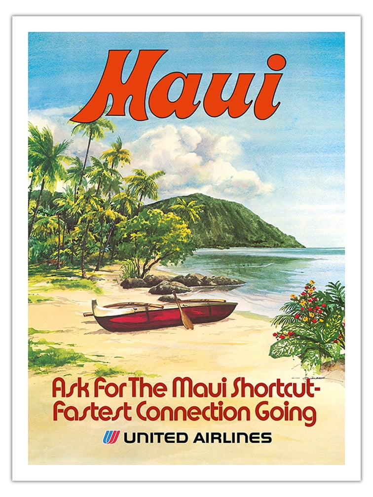 Maui Hawaii - Hawaiian Outrigger Canoe (Wa’a) - United Airlines ...
