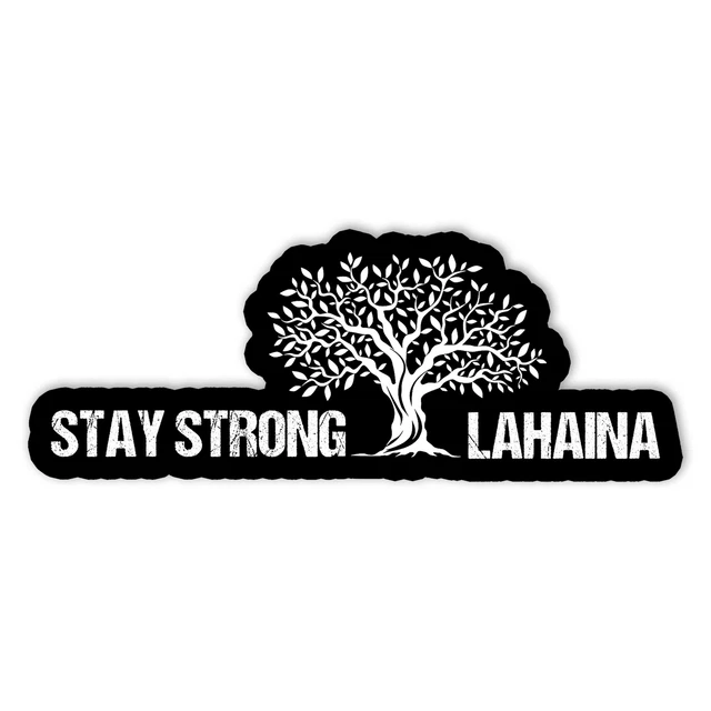 Maui Hawaii Strong Maui Pray For Lahaina Survivor Sticker Phone Decal ...