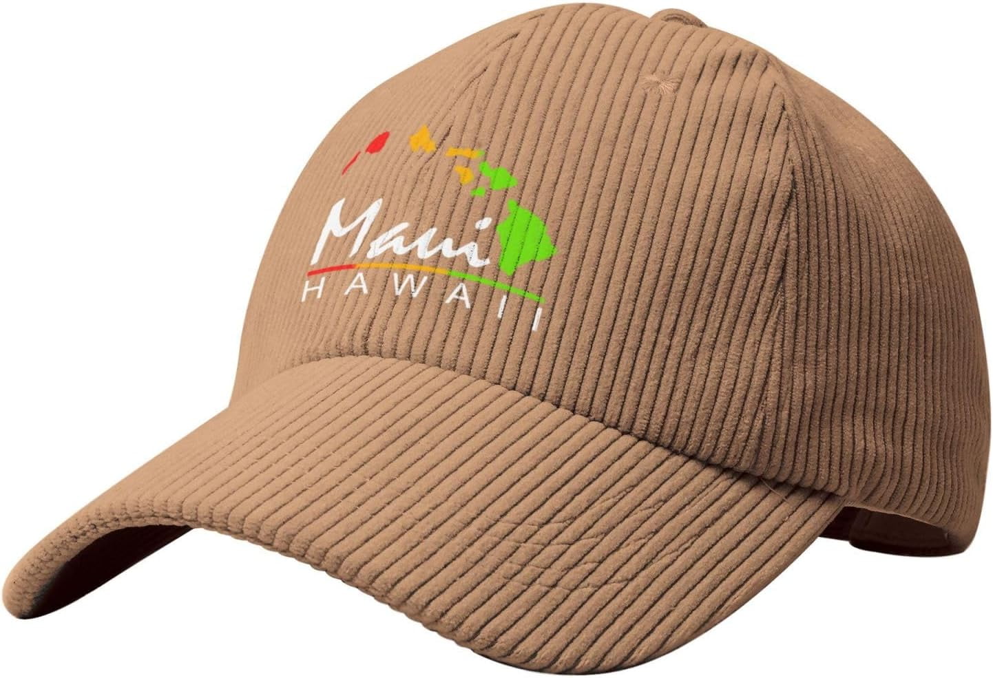 Maui Hawaiian Islands Baseball Cap Adjustable Corduroy Sun Hat ...