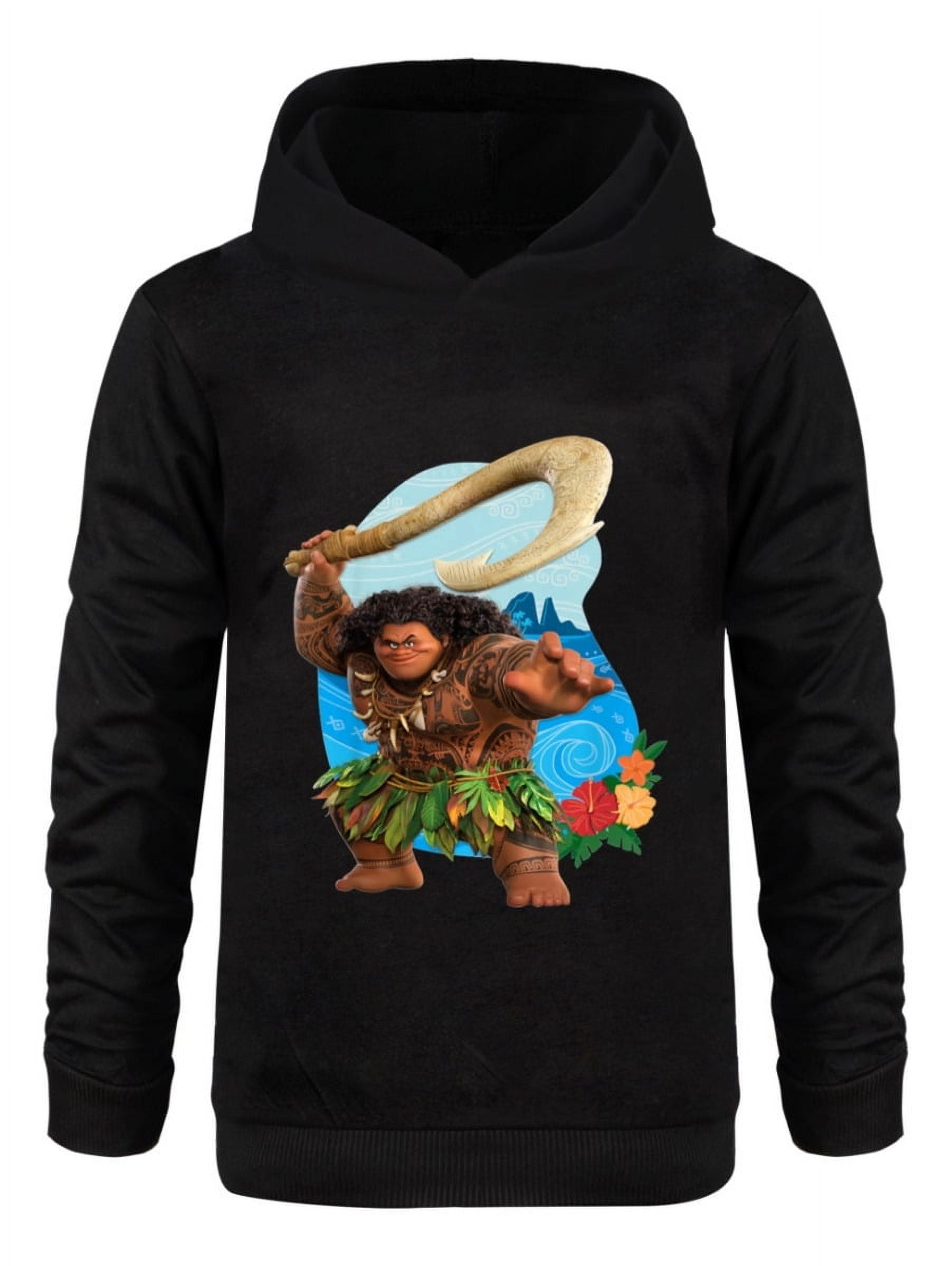 Maui Hoodie Sweatshirt for Boys and Girls Kids – Moana 2 Character ...