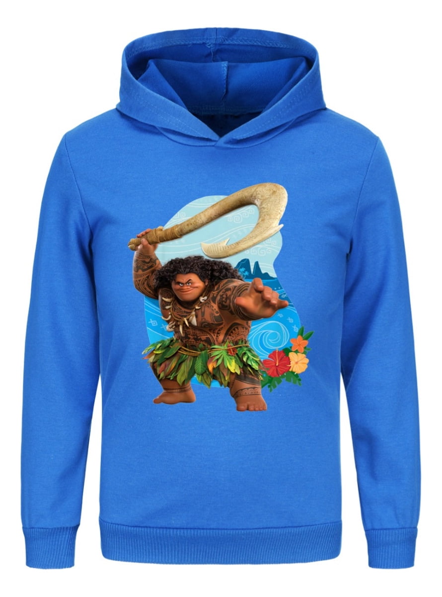 Maui Hoodie Sweatshirt for Boys and Girls Kids – Moana 2 Character ...