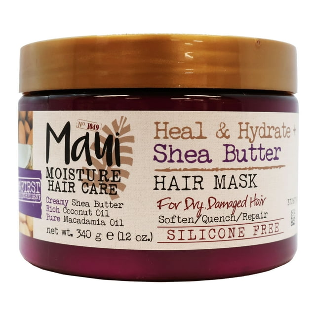 Maui Moisture Haie Care Shea Butter Hair Mask 12 Oz. - Walmart.com