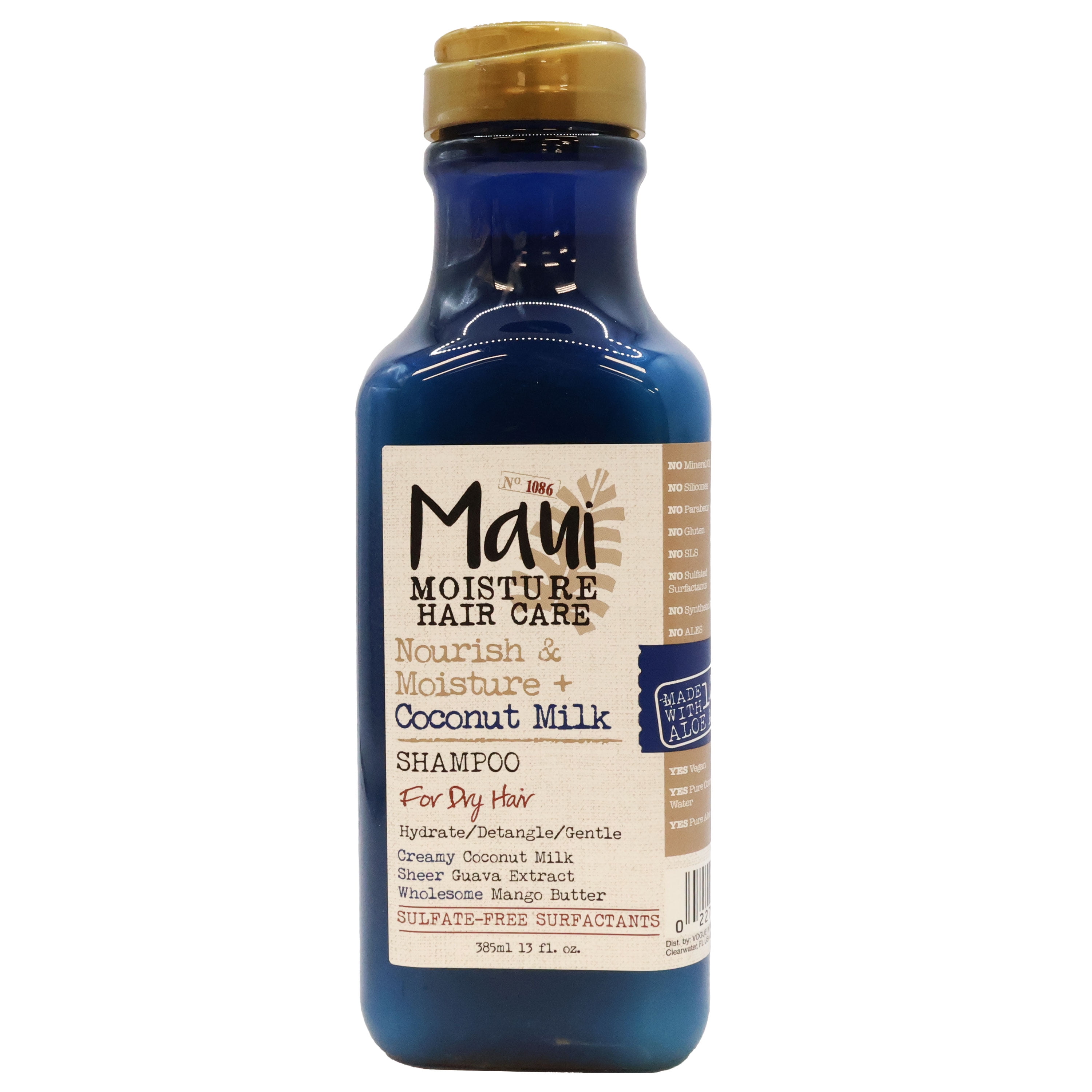 Maui Moisture Hair Care Coconut Milk Shampoo 13 Oz., Pack of 3 ...