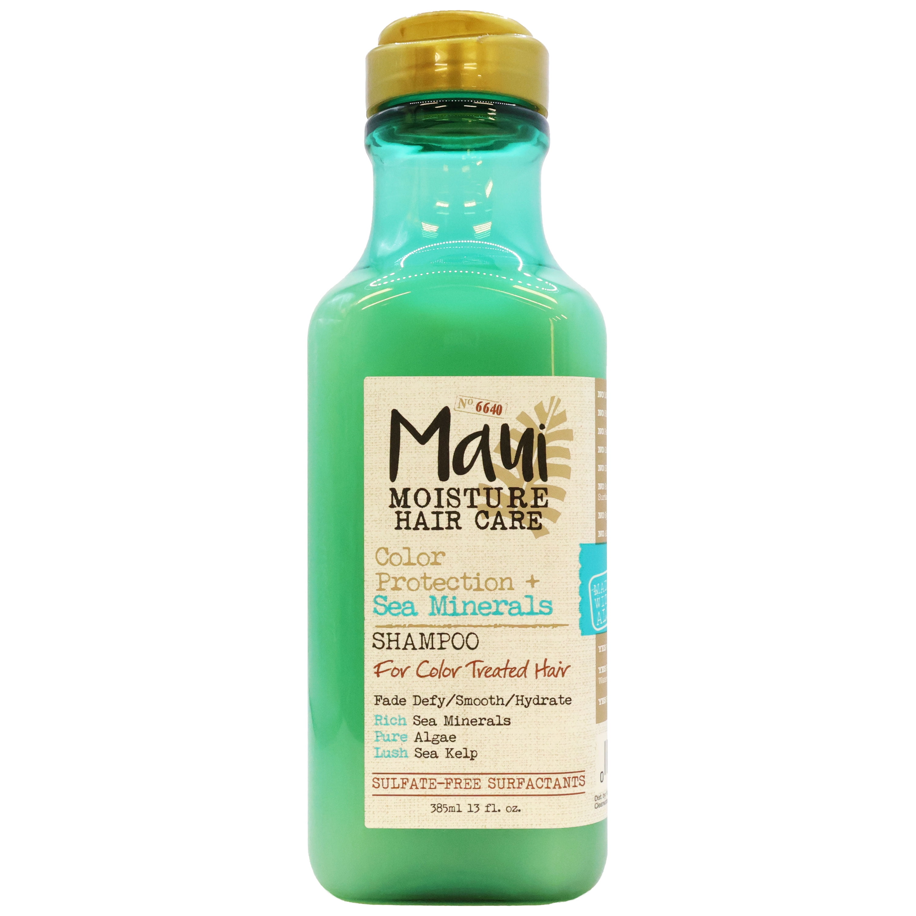 Maui Moisture Shampoo, Sea Minerals, Color Protection, Silicone Free ...