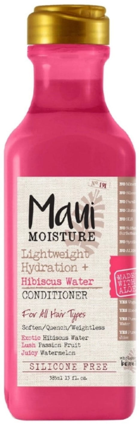 Maui Moisture Lightweight Hydration Hibiscus Water Conditioner, 13 oz ...