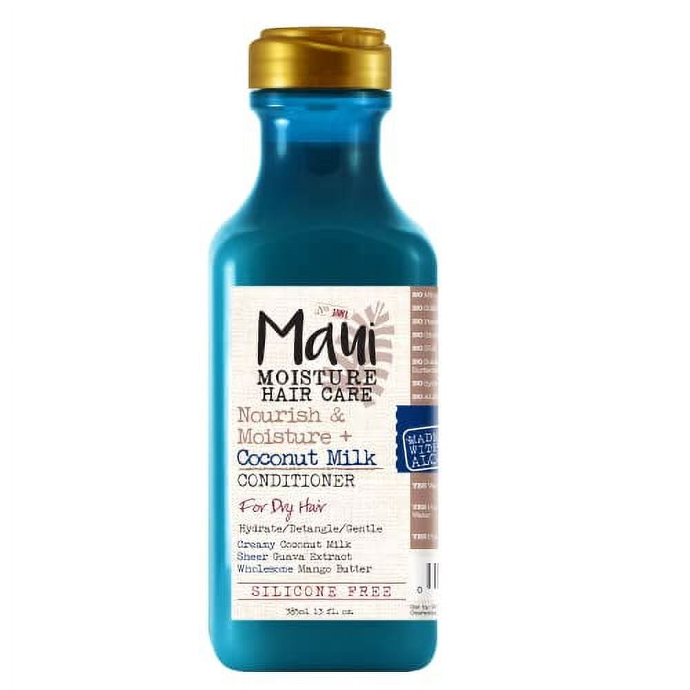 Maui Moisture Nourish & Moisture + Coconut Milk Conditioner to Hydrate ...