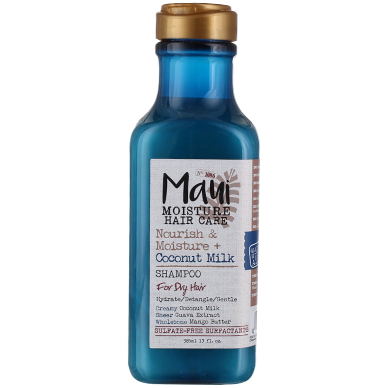 Maui Moisture Nourish & Moisture + Coconut Milk Shampoo 13 oz (Pack of ...
