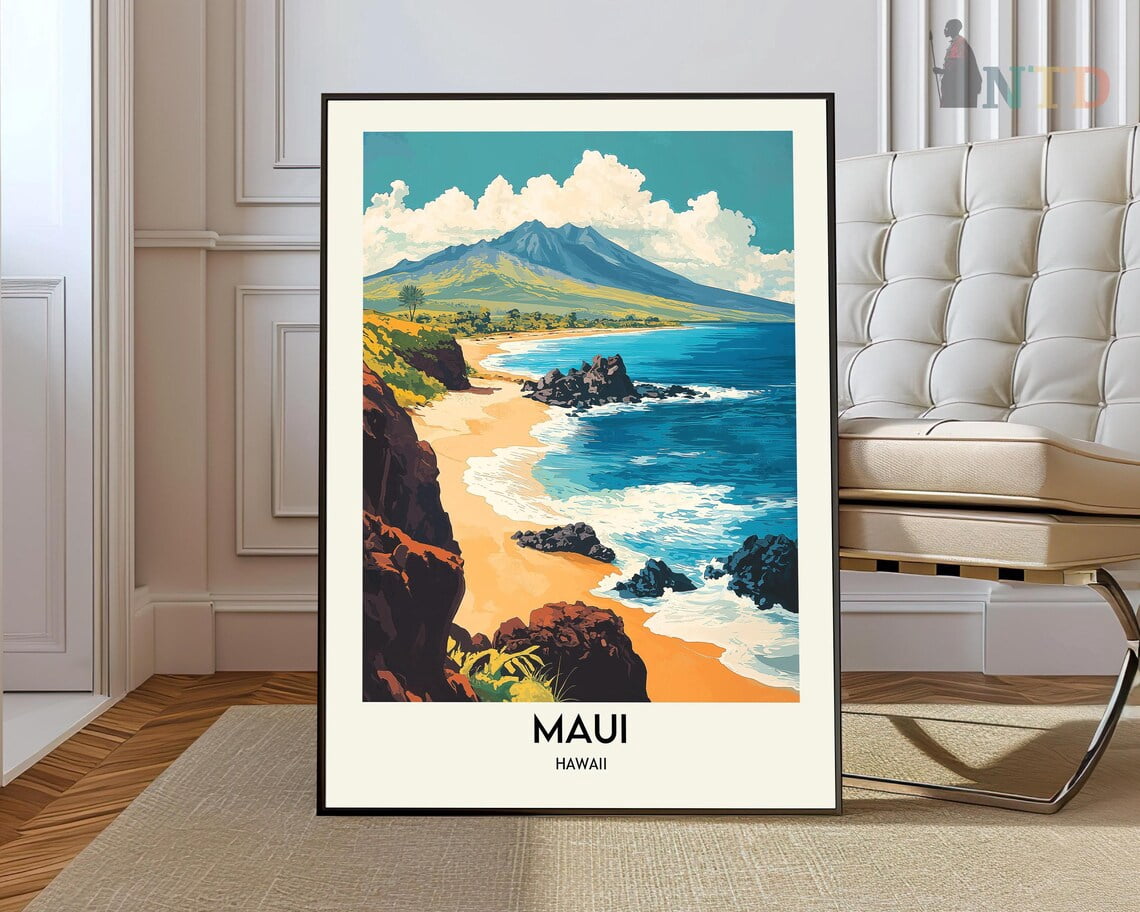 Maui Print, Maui Wall Art, Maui Poster, Maui Photo, Maui Poster Print ...