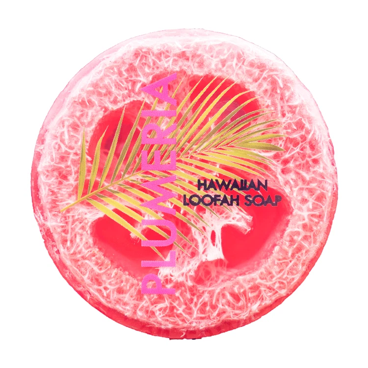 Maui Soap Co Loofah Soap – Plumeria with Sea Salt & Kukui Oil - Walmart.com
