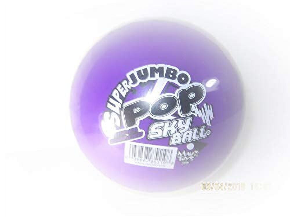 Maui Toys Jumbo Pop Sky Ball, 120mm, Purple - Walmart.com