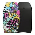 Maui and Sons 33 inch Lightweight Bodyboard with Leash - Graffiti in ...