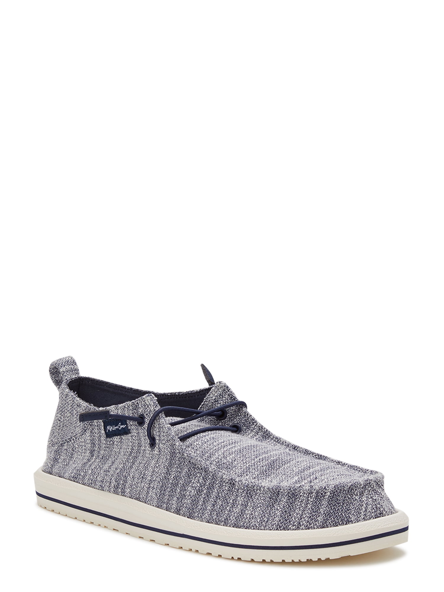 Maui and Sons Men's Slip On Beach Loafers, Grey/White, Size 14 ...