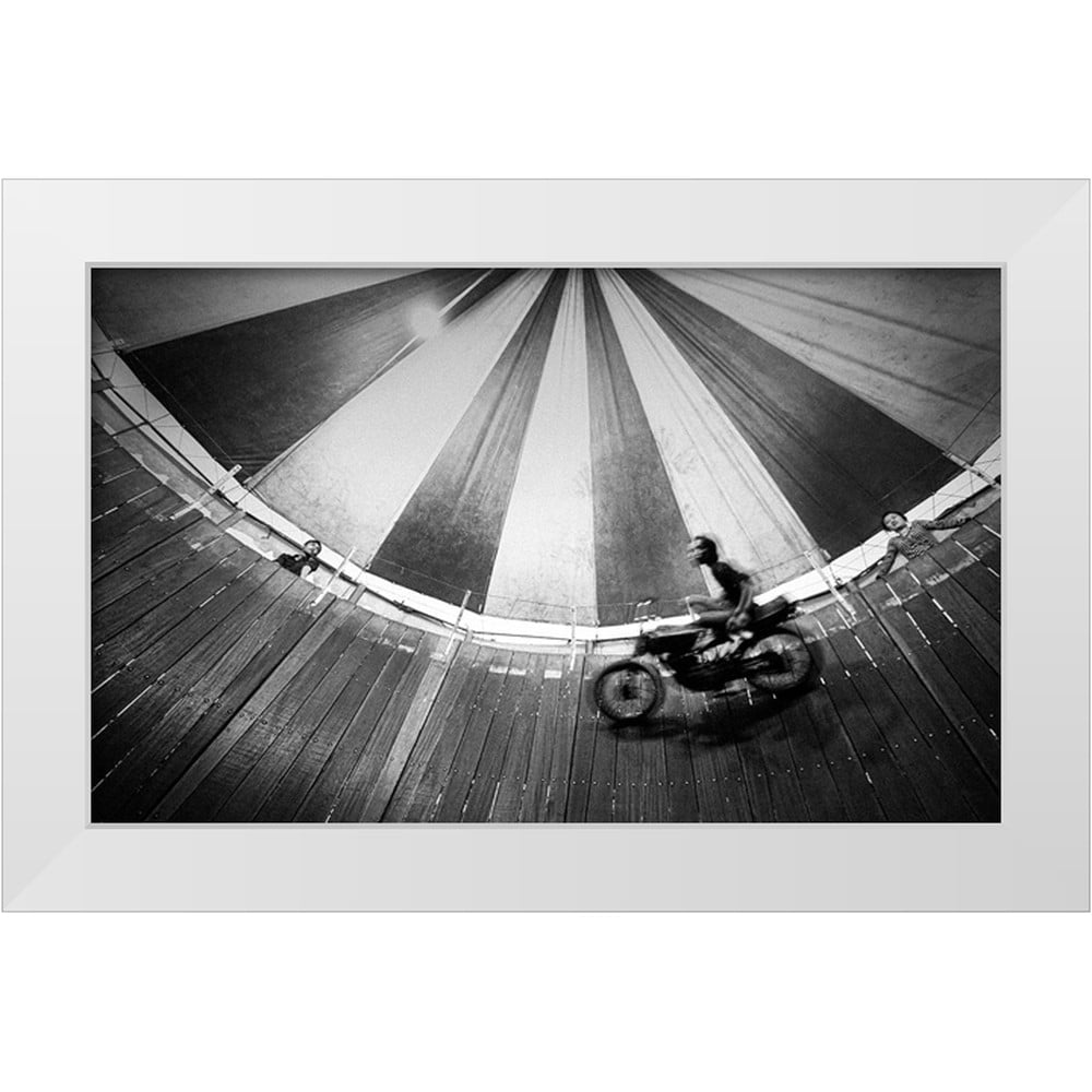 Maulana, Firman 18x13 White Modern Wood Framed Museum Art Print Titled ...