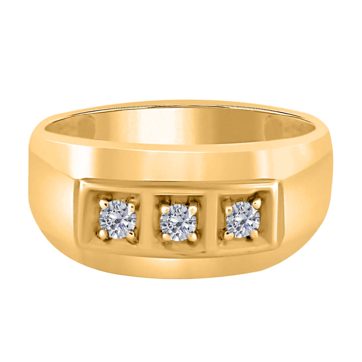 Mauli Jewels Engagement Rings for Men 0.25 Carat Diamond Engagement ...