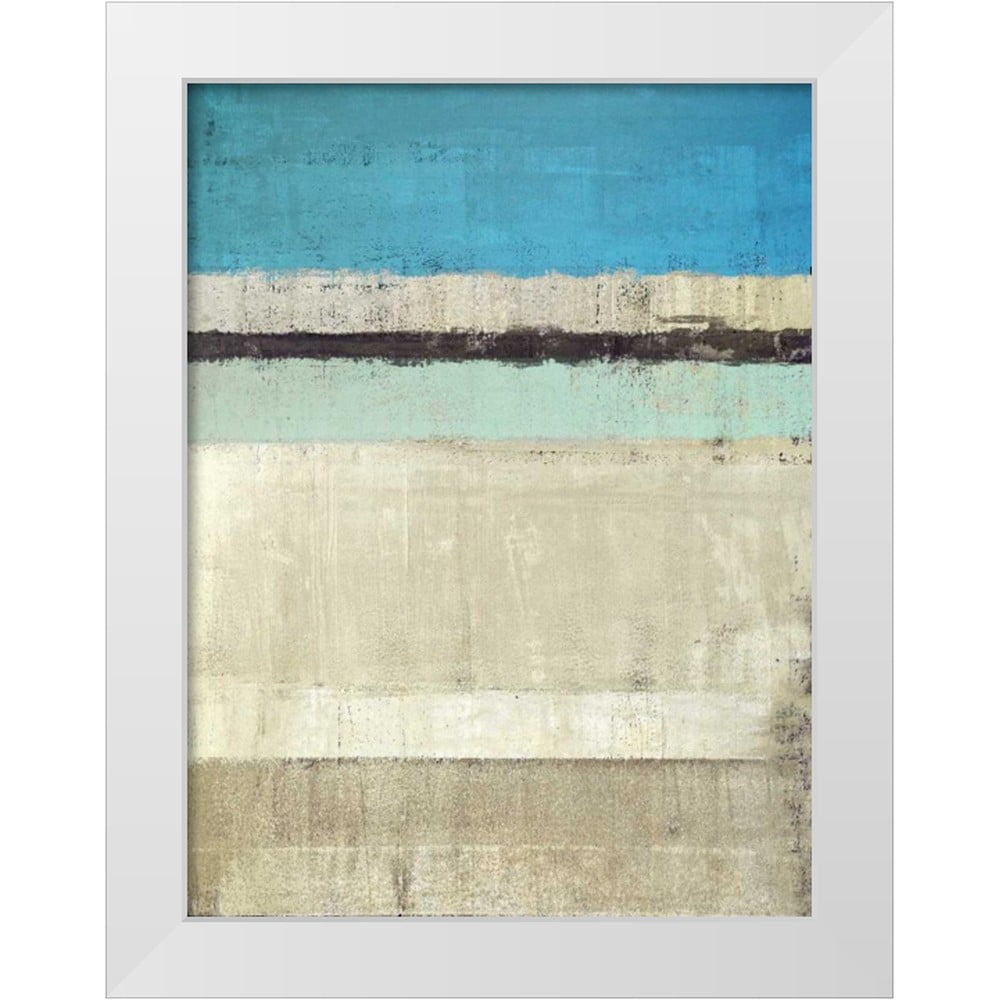 Maun, Ludwig 19x24 White Modern Wood Framed Museum Art Print Titled ...